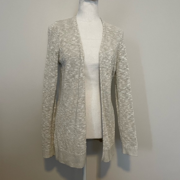 LOFT | Sweaters | Loft Linen And Silk Cardigan | Poshmark